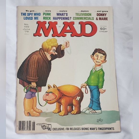 MAD Magazine | Other | Mad Magazine Vintage June 978 Issue No 199 3323 ...